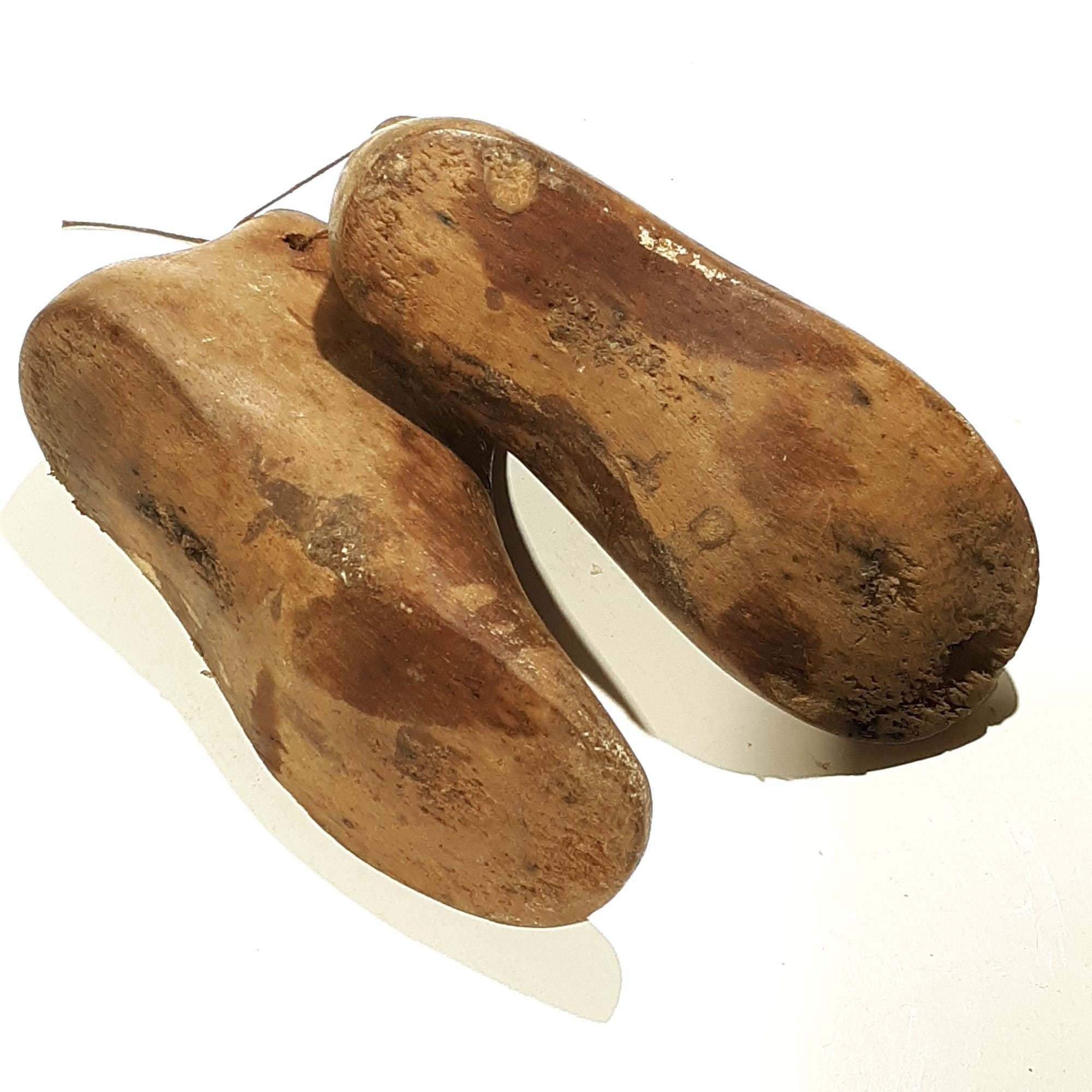 Antique Solid Wood Shoe Tree Form Pair Child Size 4 Cobbler - Etsy