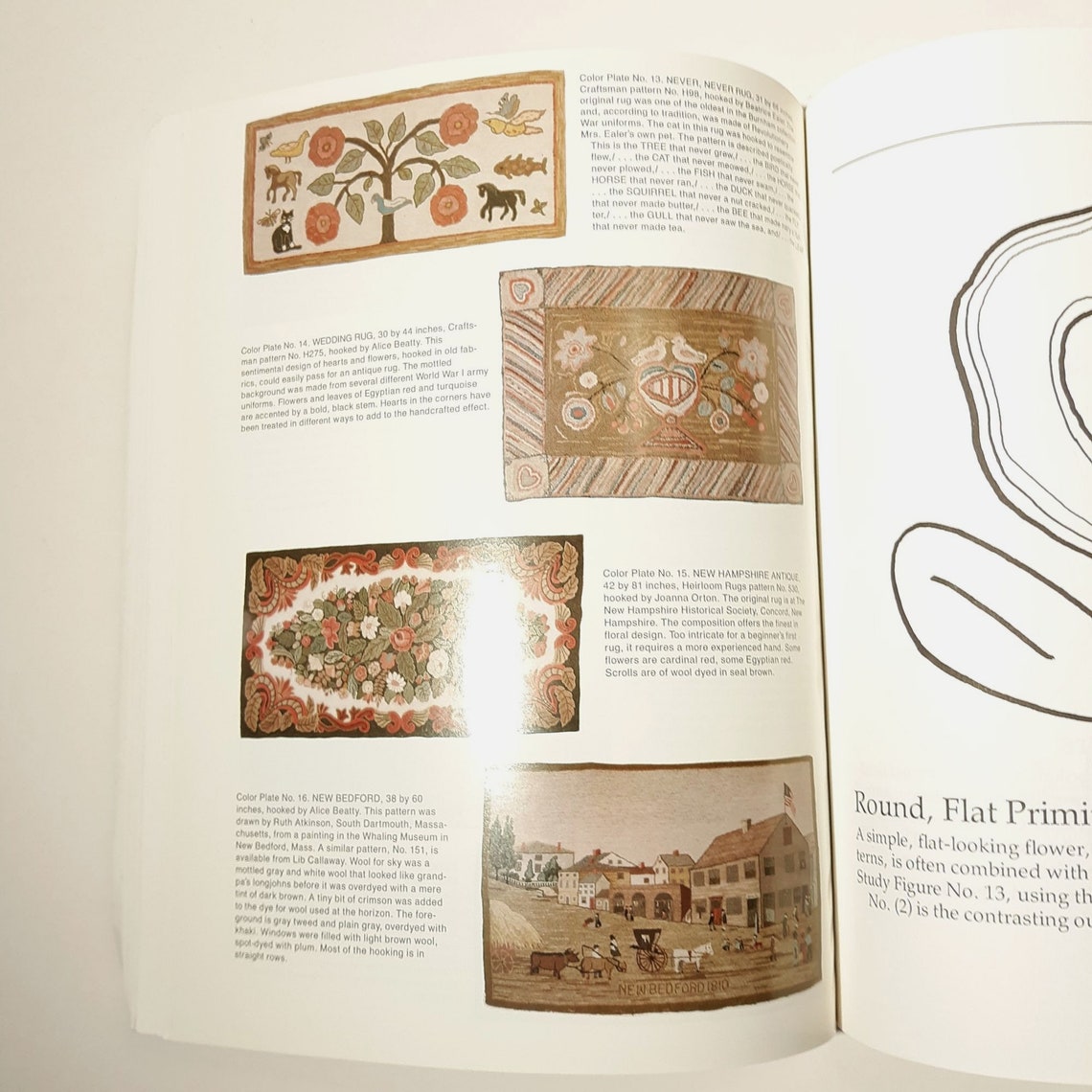 Basic Rug Hooking Book Step-by-step Instructions Hand Hooked Primitive ...