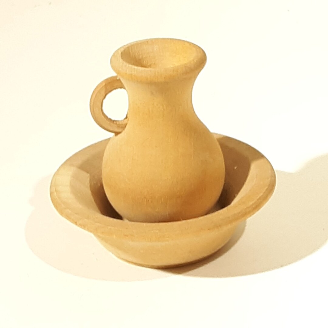 Wood Turned Mini Pitcher Bowl Wileswood Country Store Huron OH Mini ...