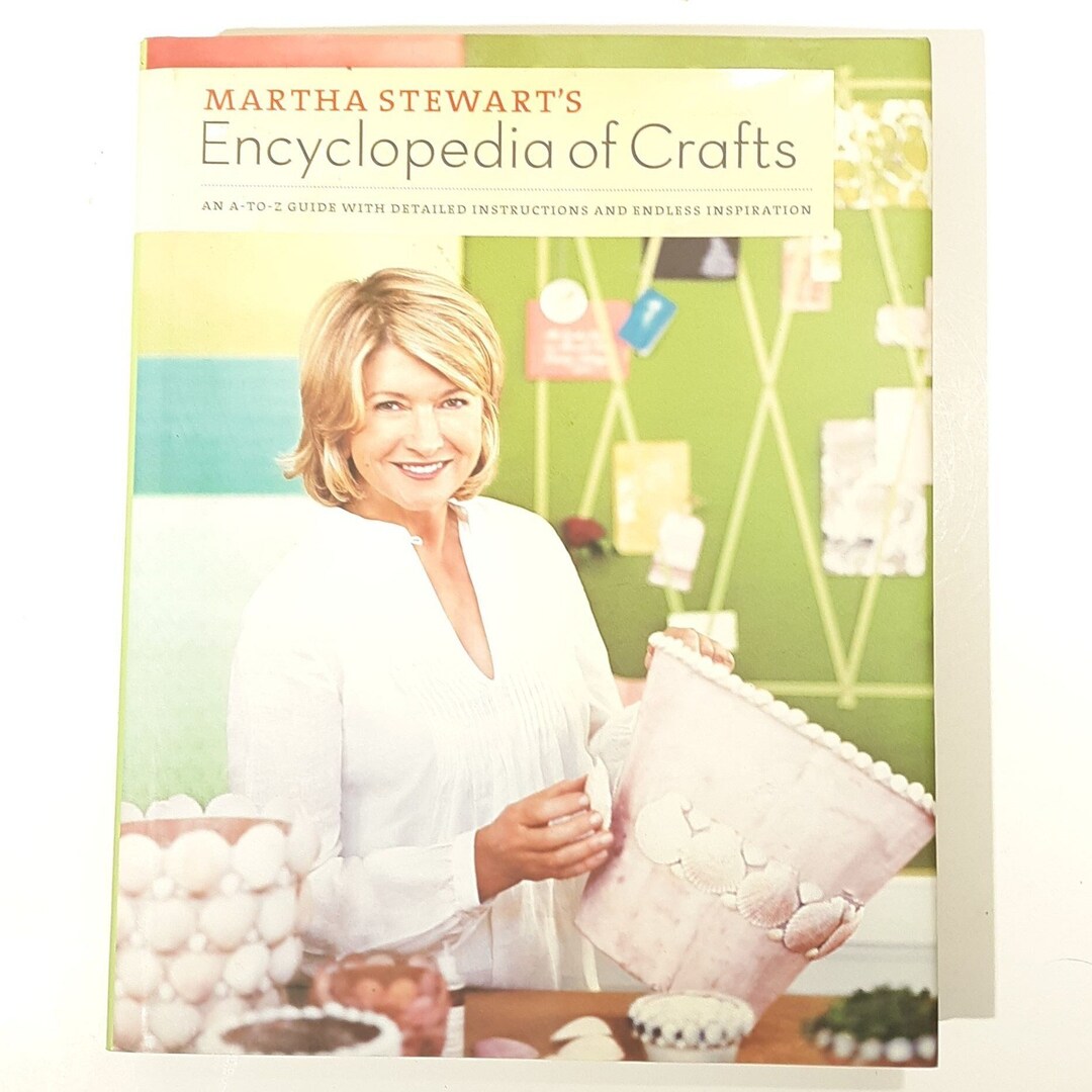 Martha Stewarts Encyclopedia of Crafts 2009 HC - Etsy