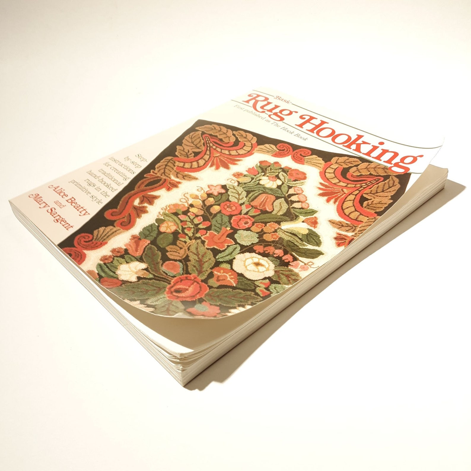 Basic Rug Hooking Book Step-by-step Instructions Hand Hooked Primitive ...