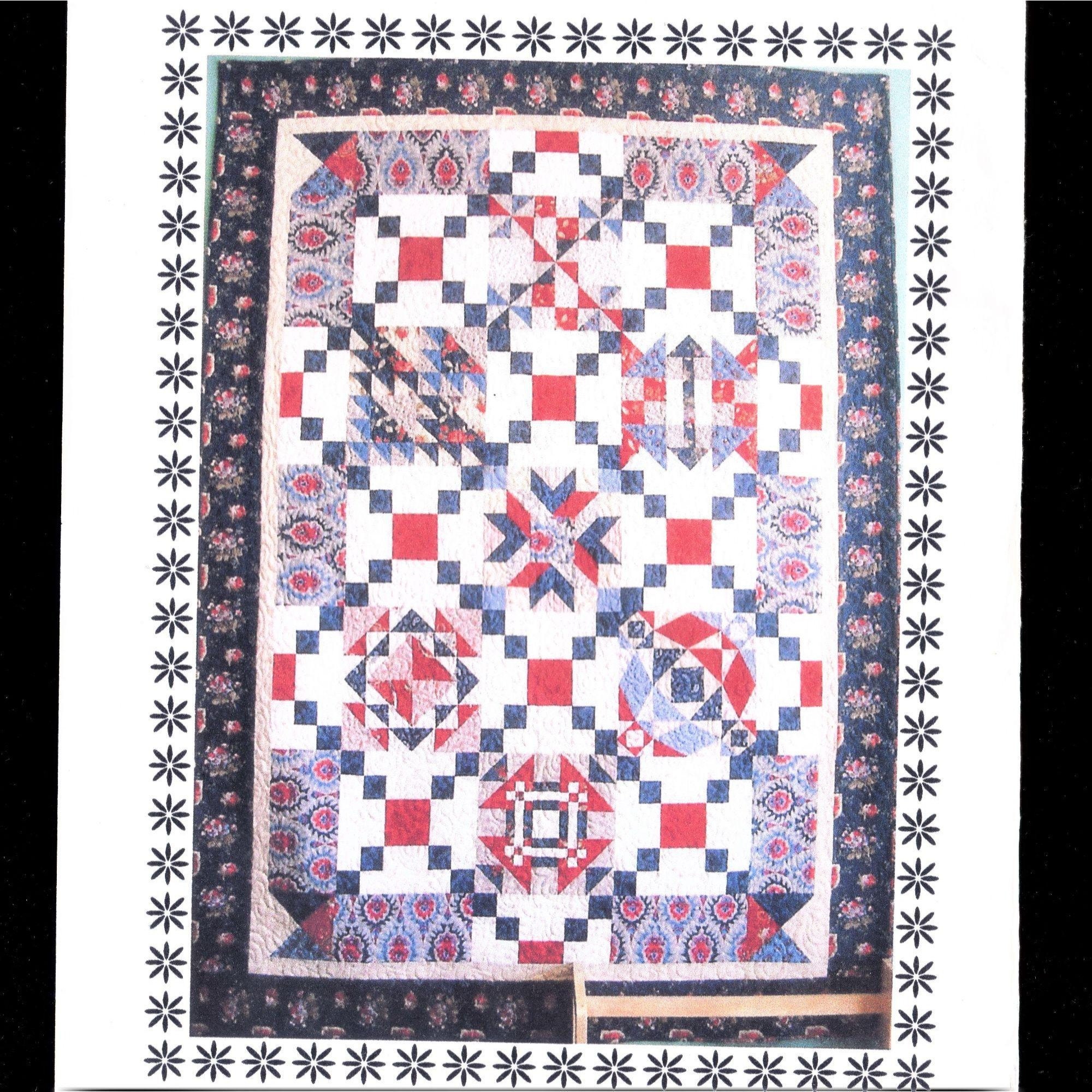 Michigan Stash Dash 2008 Quilt Pattern 62 X 86 Sampler Block - Etsy