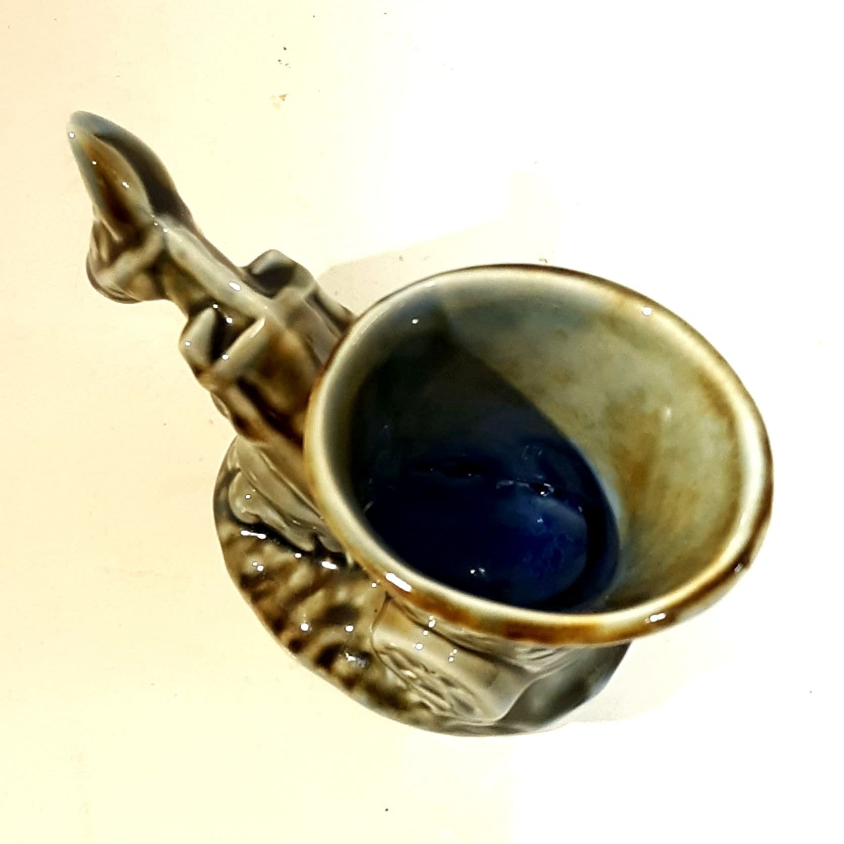 Vintage Shamrock Pottery Donkey Cart Planter 50s Ireland Boho Granny - Etsy