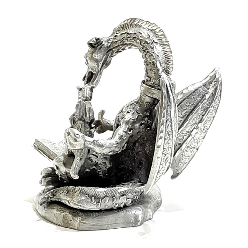 Mom Reading to Her Babies Pewter Dragon RF1630 Figurine 1990 Rawcliffe ...