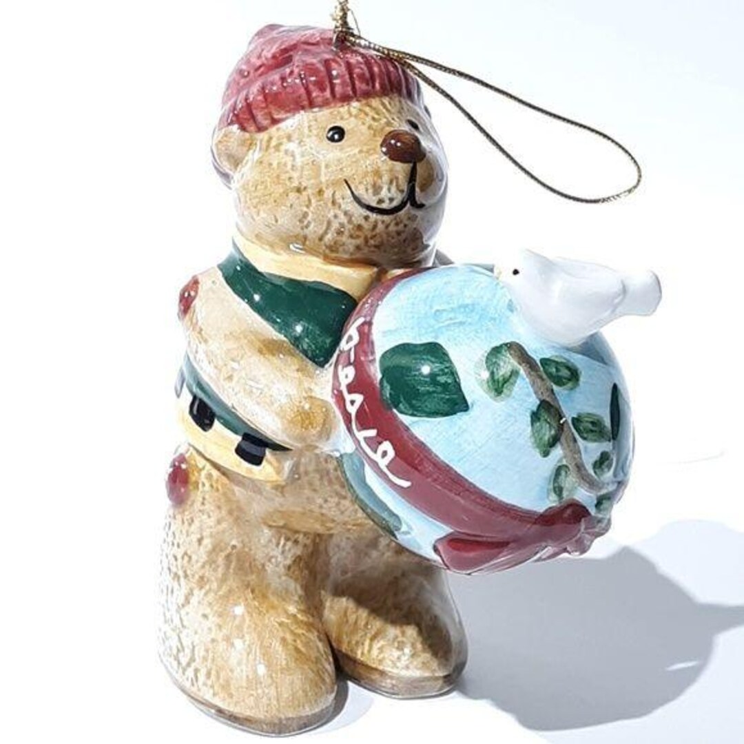 Debbie Mumm Sakura Peace Bear Christmas Ornament - Etsy