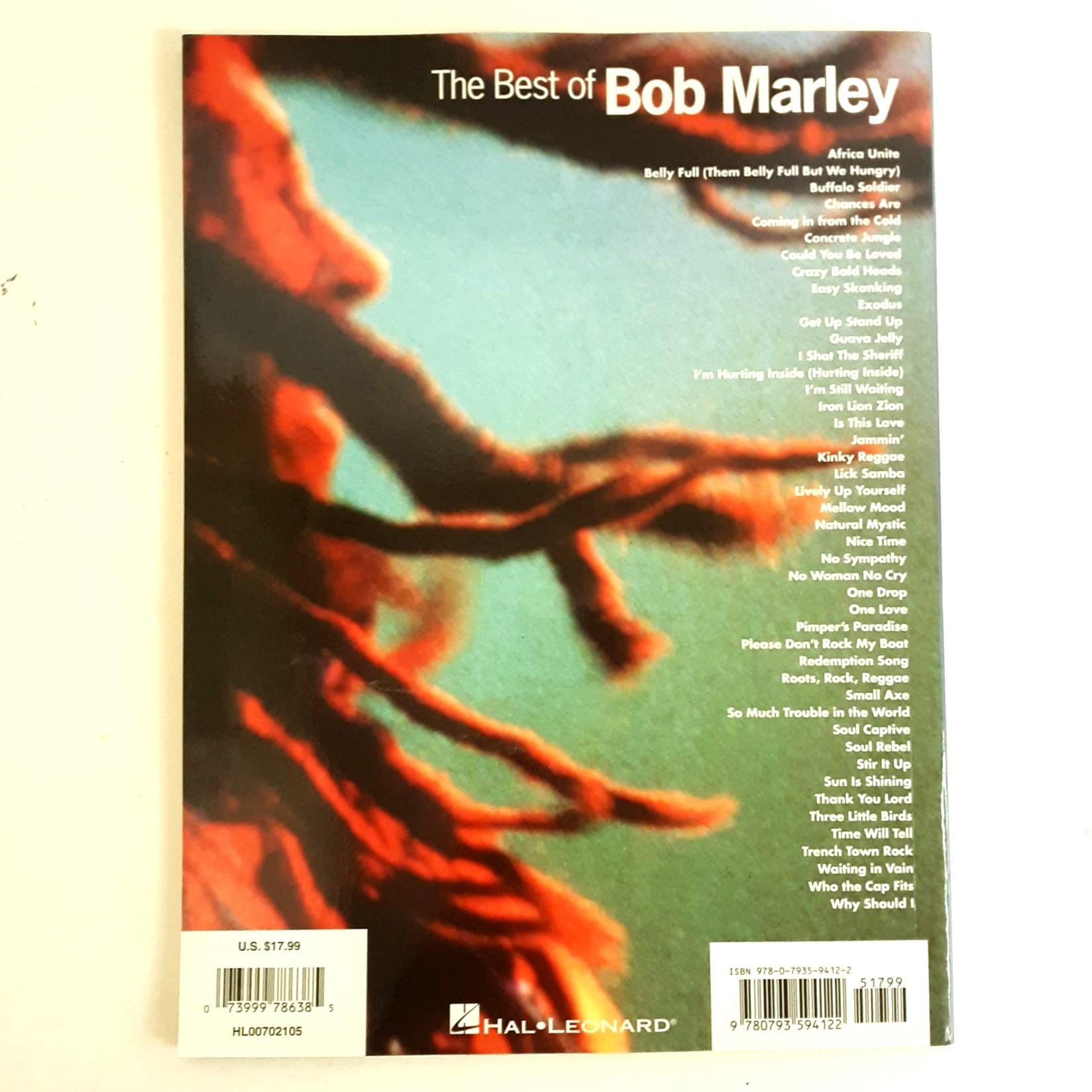 Best of Bob Marley Easy Guitar Vocal Piano Hal Leonard Songbook - Etsy