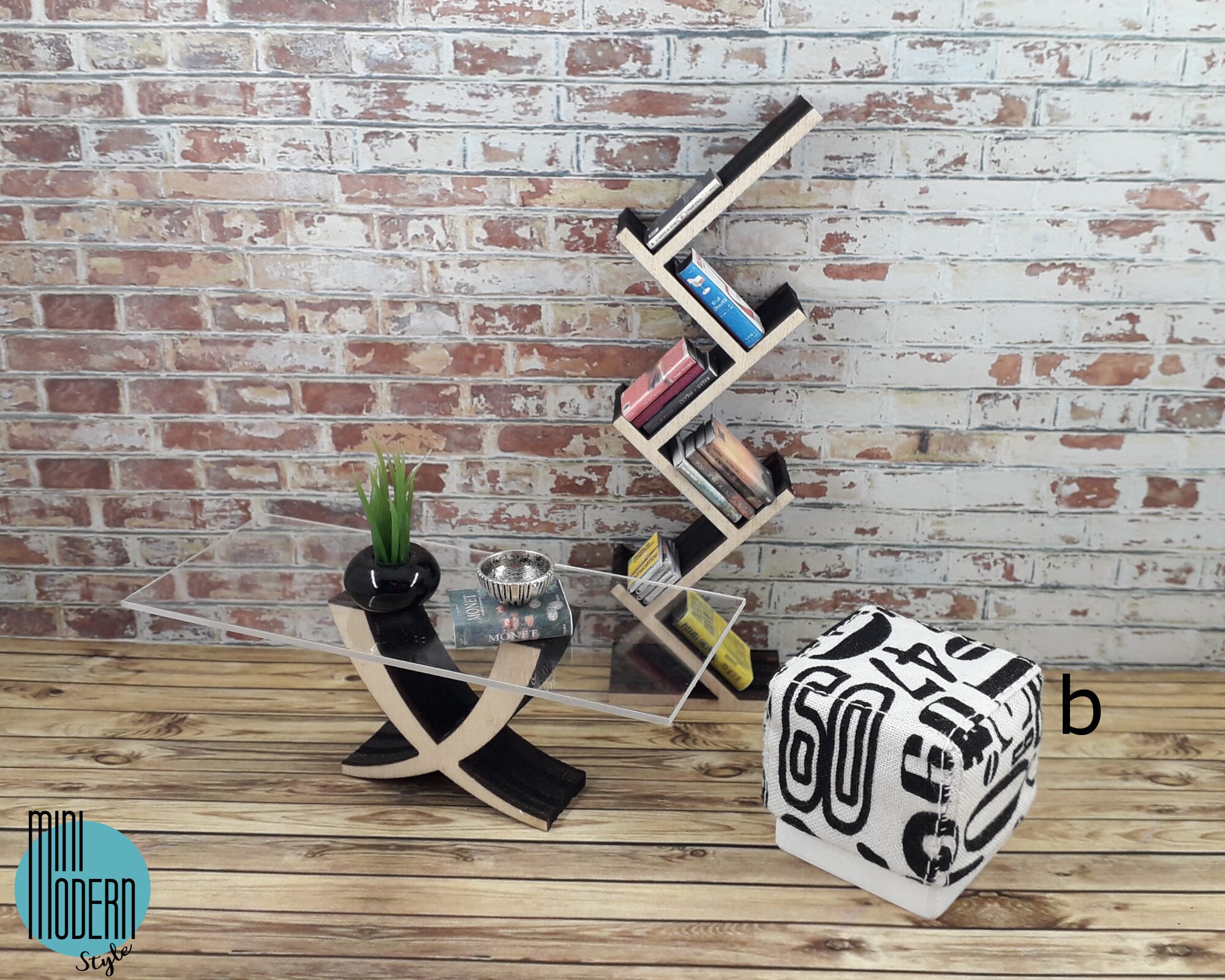 Colorful Plastic Pouf in 1:12 Scale for Doll Houses - Etsy