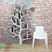 Modern Wooden Tree Library in 1:12 Scale for Dollshouse - Etsy