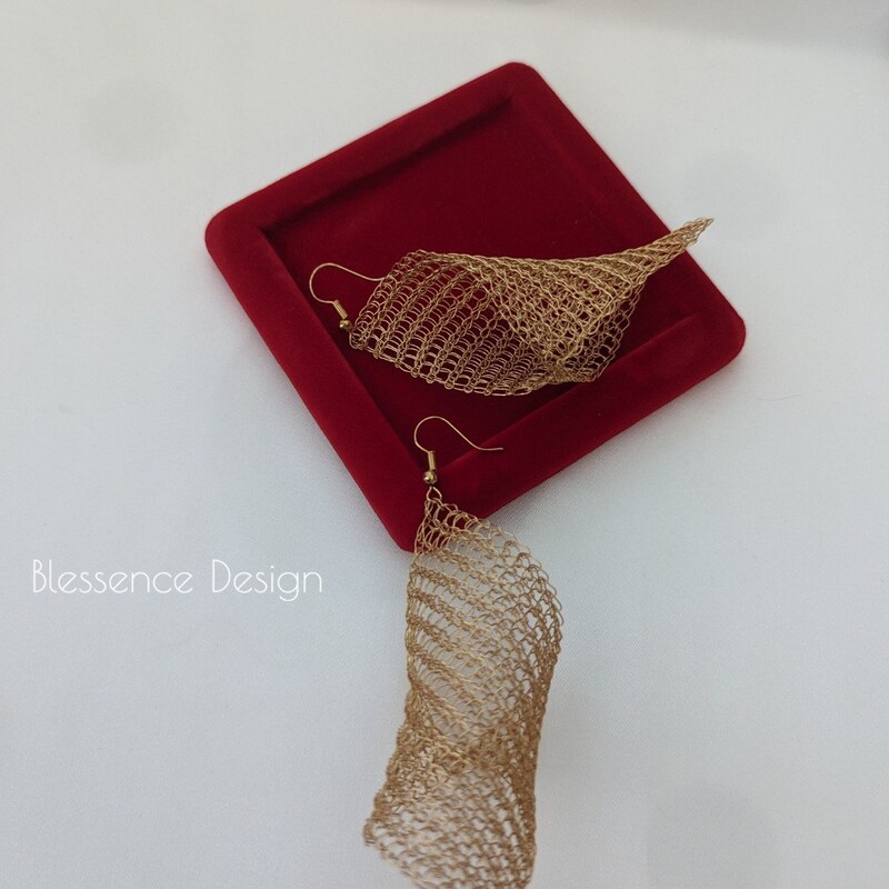 Earrings Wire Crochet - Etsy UK