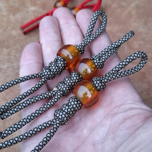 Original Ultem Lanyard Bead | High Polished Transparent Barrel-shaped ...