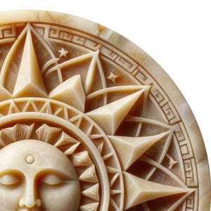 Sun Design for Lightburn 3d Laser Engraving With Height Map | Vitality ...