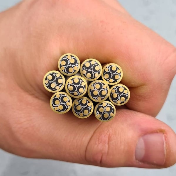 Mosaic Knife Pins - Etsy