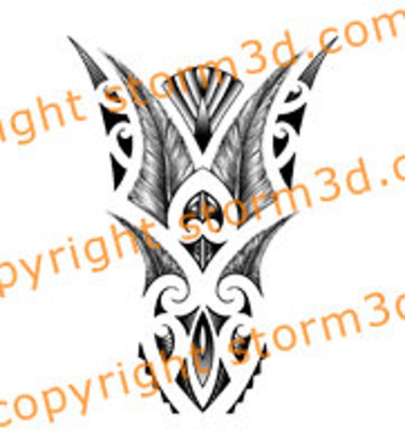 Maori Feather Tattoo