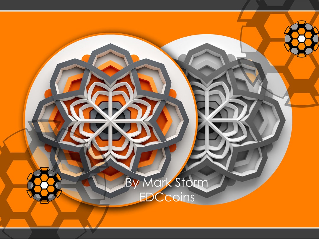 Layered Star Laser Engraving With Heightmap + STL File | Digital Home ...