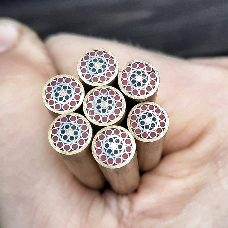 Mosaic Knife Pins - Etsy