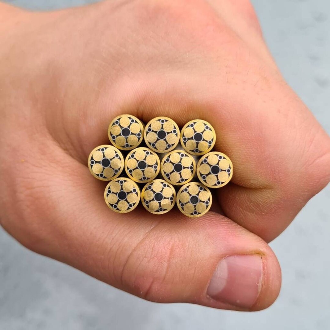 SET of 4 Mosaic Pins - 8mm - 5/16" Mosaic Knife Pins for Knifemaking ...