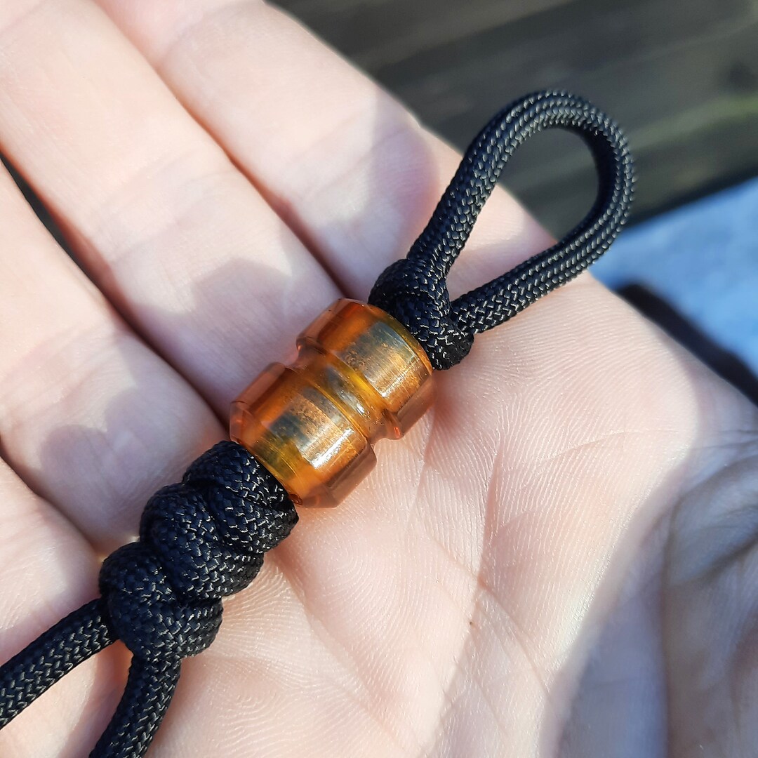 Unique Ultem Lanyard Bead, Hand-turned From Transparent Ultem U1000 ...