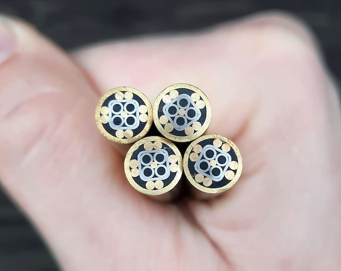 8mm 5/16 Mosaic Pins for Knife Scales Handle Fastening. Length 150mm ...
