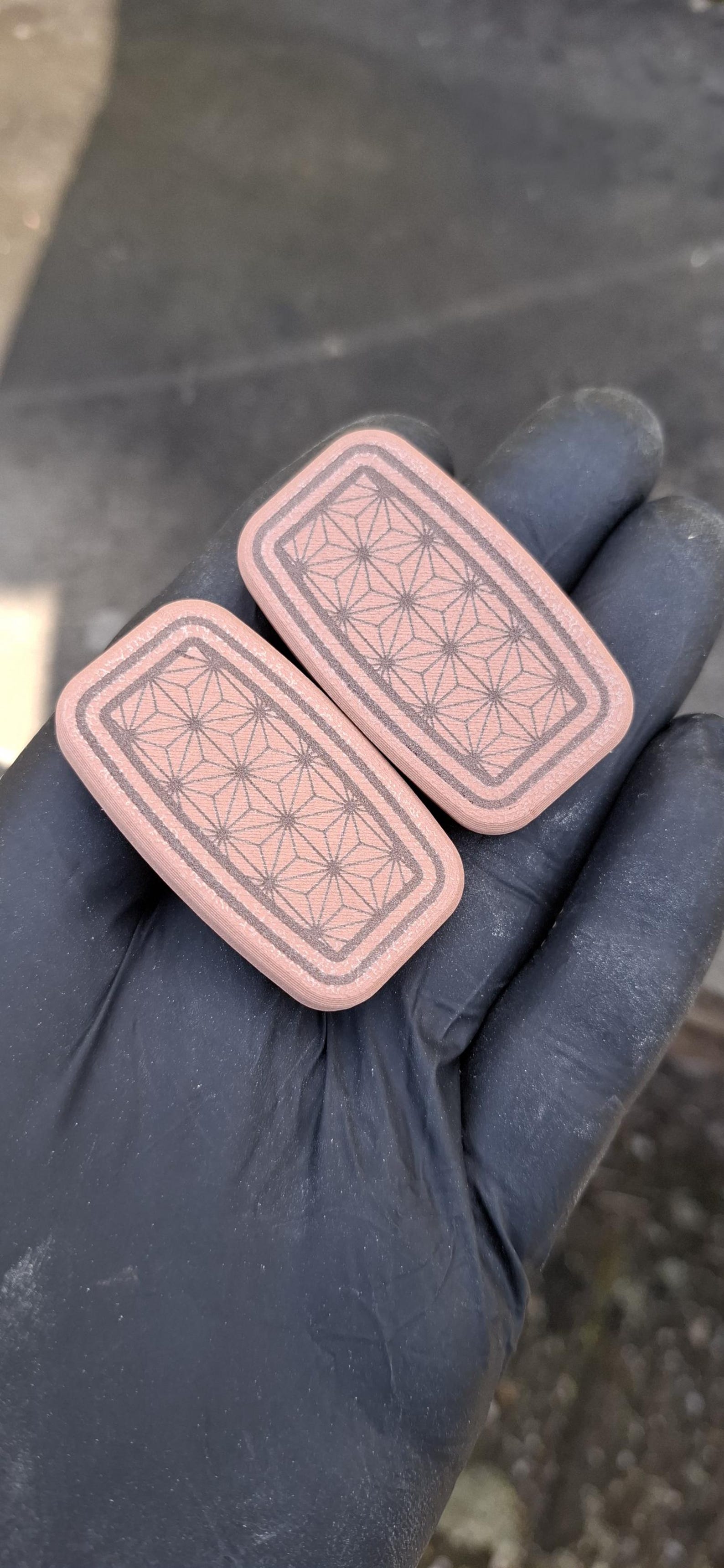 Fidget Slider With Desert Ironwood Inlays (silent) | Copper Infused ...