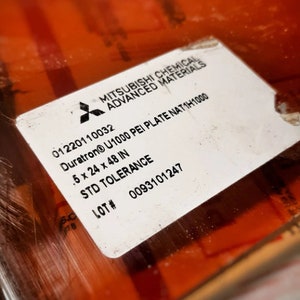 Original Ultem Lanyard Bead | High Polished Transparent Barrel-shaped ...