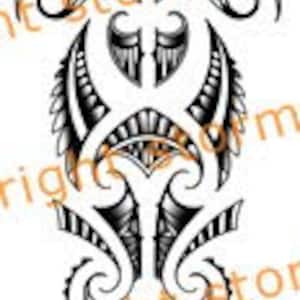 Forearm Polynesian / Maori Tribal Tattoo in High Resolution ...