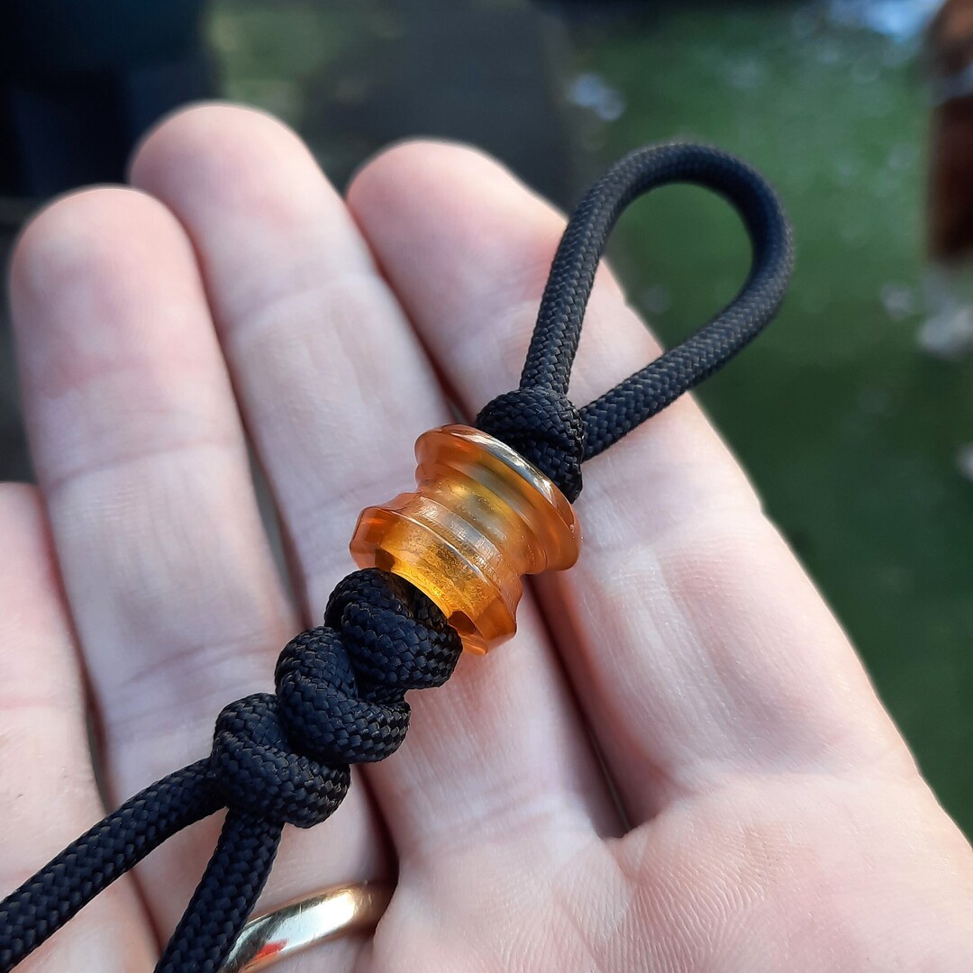 Original Ultem Lanyard Bead, Hand-turned From Transparent Ultem U1000 ...
