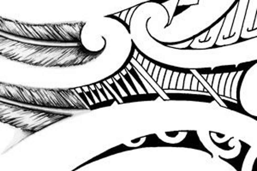 Upperback Maori Wings Tattoo, High Quality Downloadable PDF & JPG ...