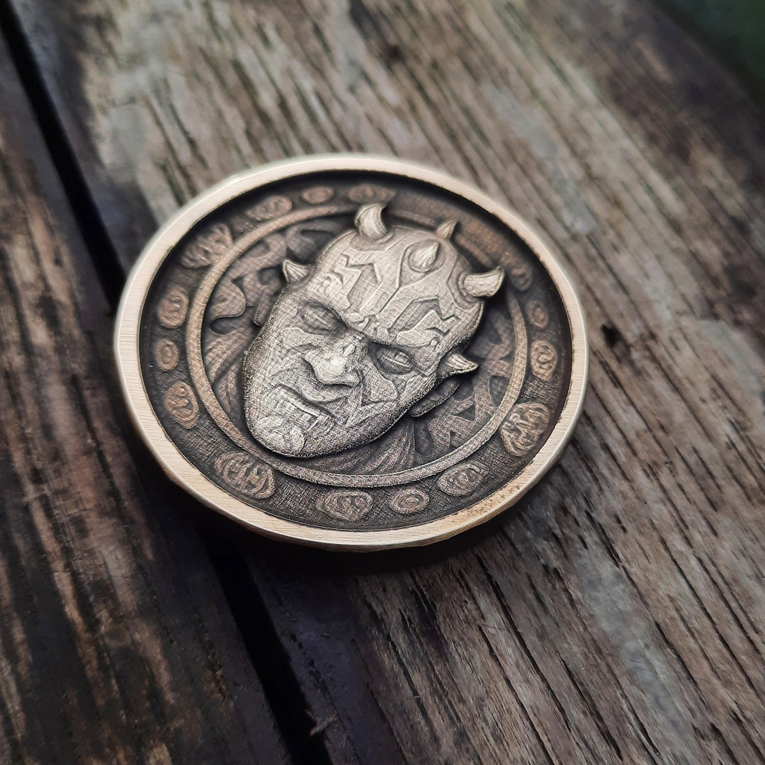 Darth Maul EDC Pocket Coin Unique Star Wars Collectors Item With ...