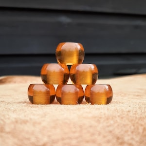 Original Ultem Lanyard Bead High Polished Transparent Barrel-shaped ...