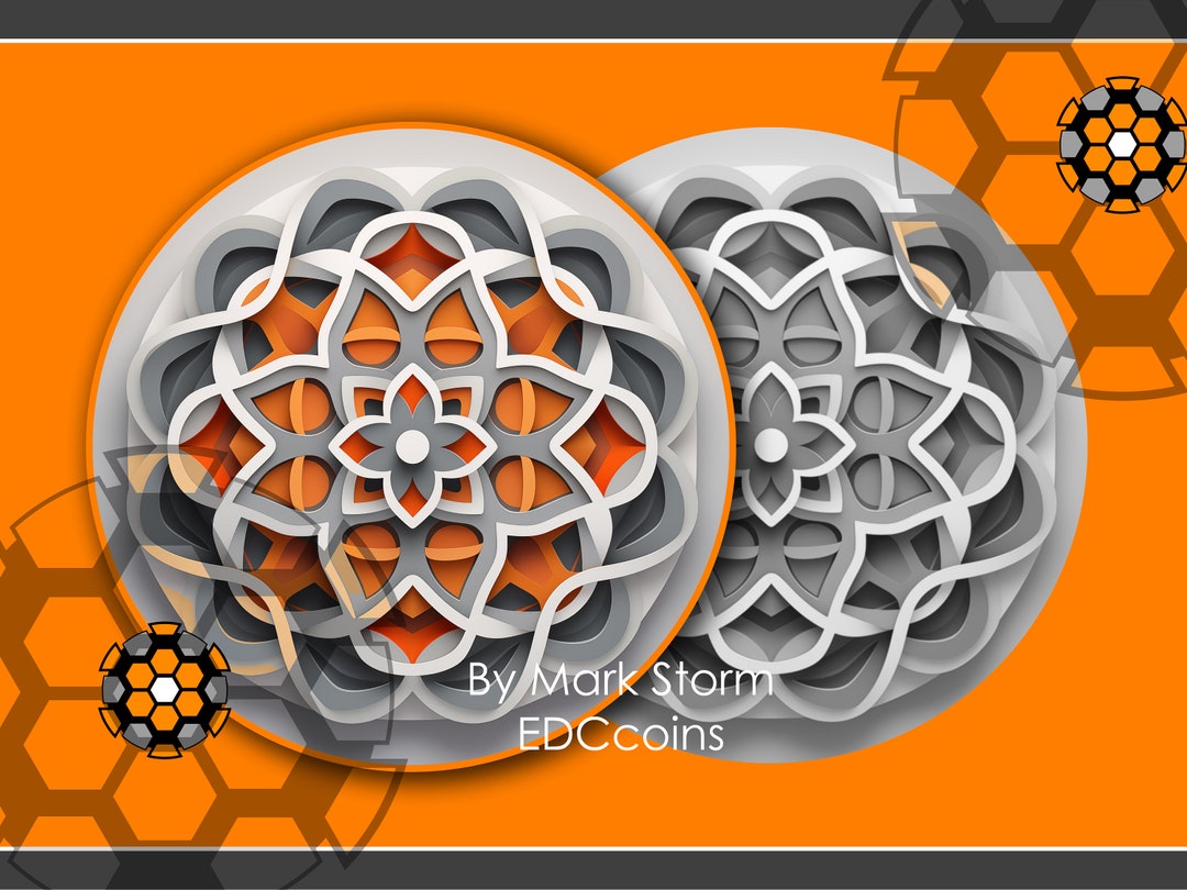 Knotted Graphic for 3d Laser Engraving With Heightmap + STL File ...