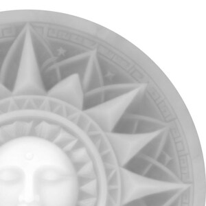 Sun Design for Lightburn 3d Laser Engraving With Height Map | Vitality ...