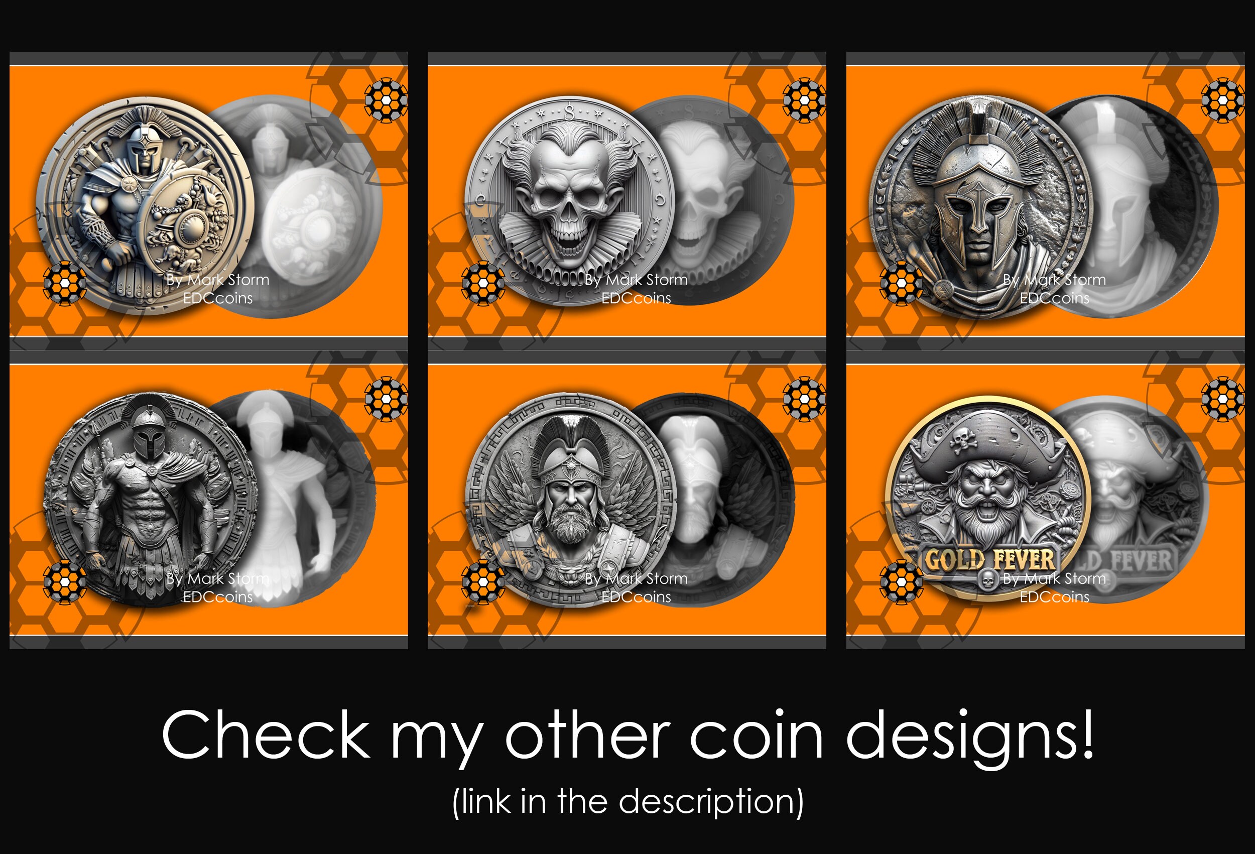 Aztec Face Amulet / Coin Design for 3d Laser Engraving With Height Map ...