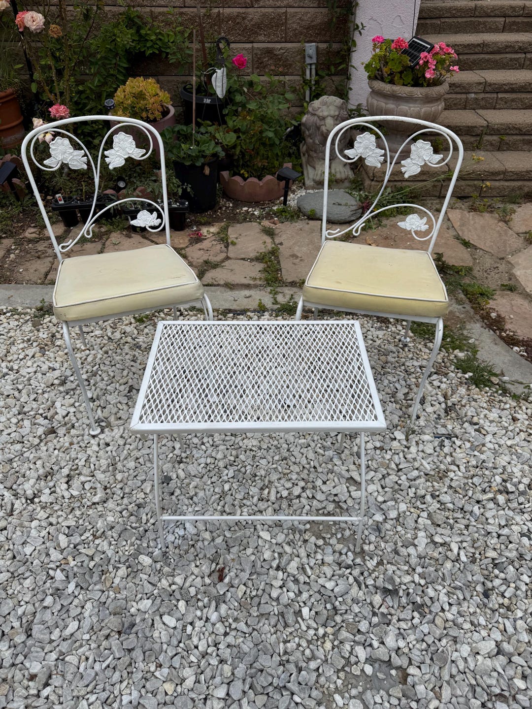 Vintage Mid Century Modern Russell Woodard Conversation Set, 3 Piece ...