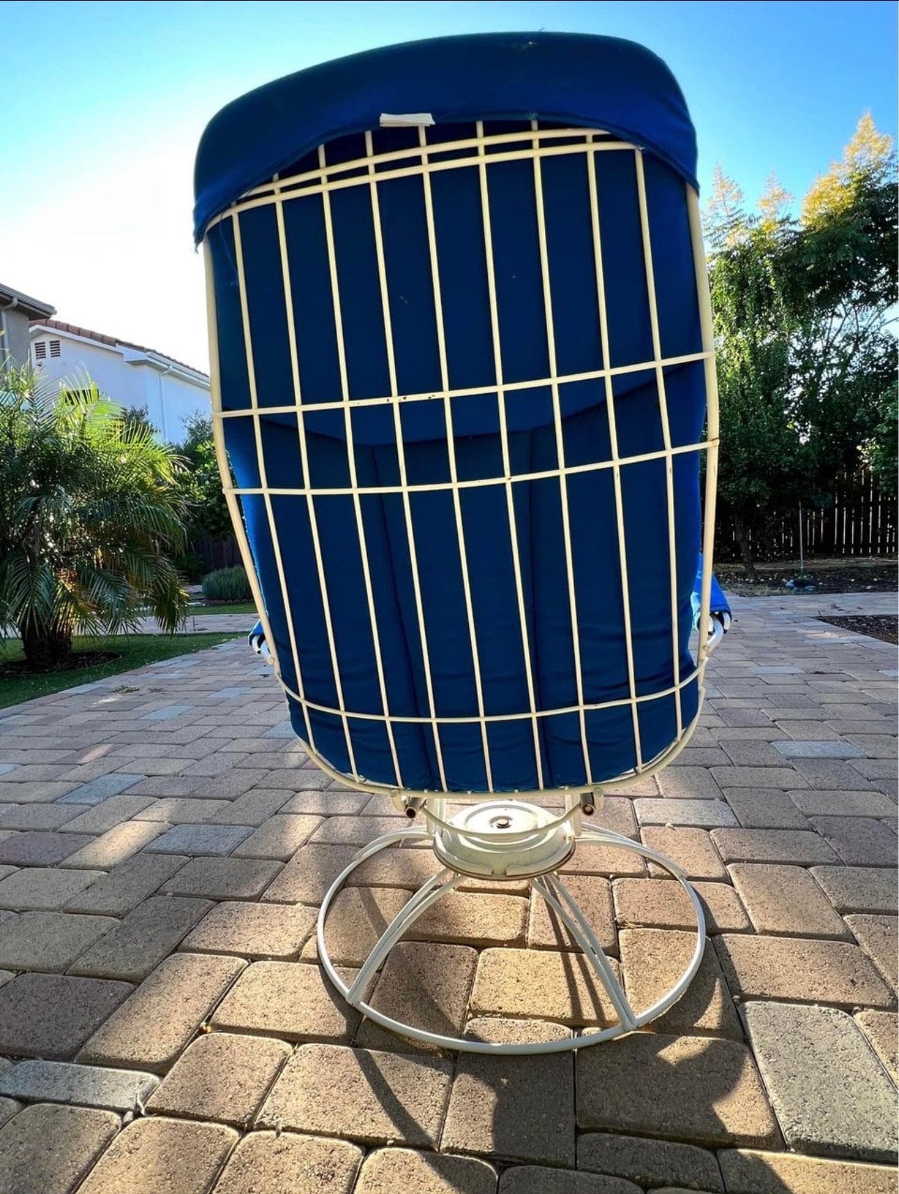 Vintage Homecrest Siesta Swivel and Rocking Chair With Original ...