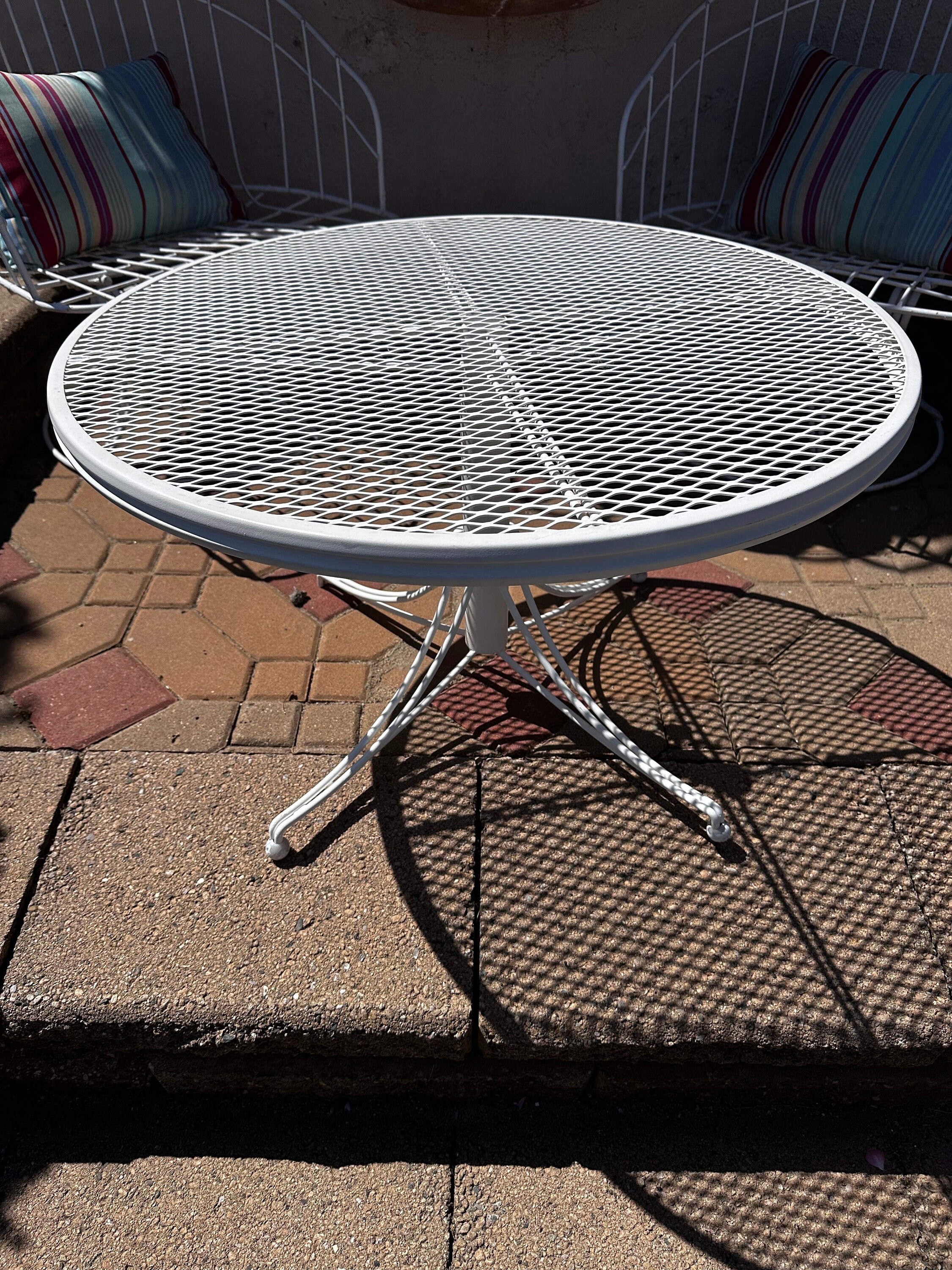 Vintage Mid Century Modern Homecrest Hilo Bistro Dining Table Only,18 ...