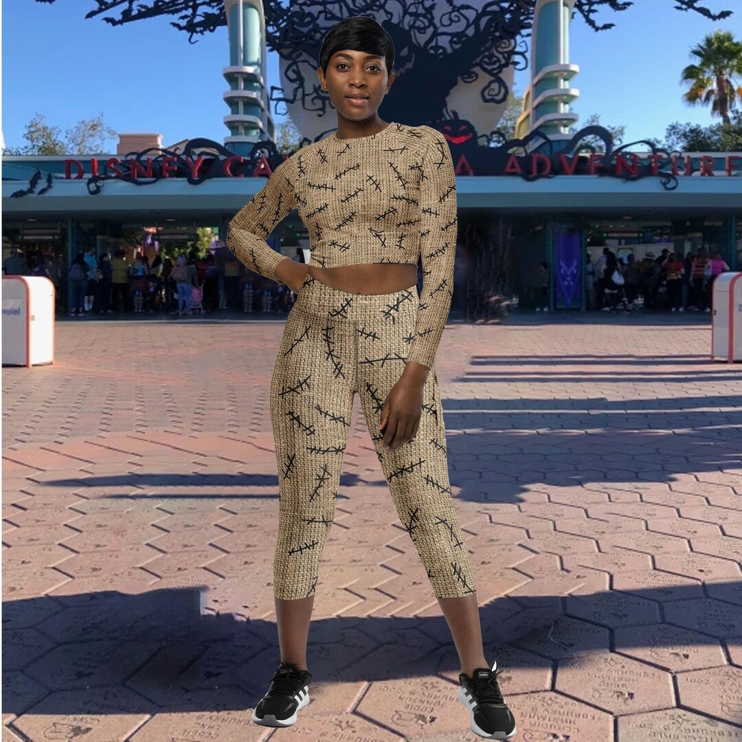 Boogie Man Costume Burlap Sack Print Halloween Cosplay Dress up Plus ...