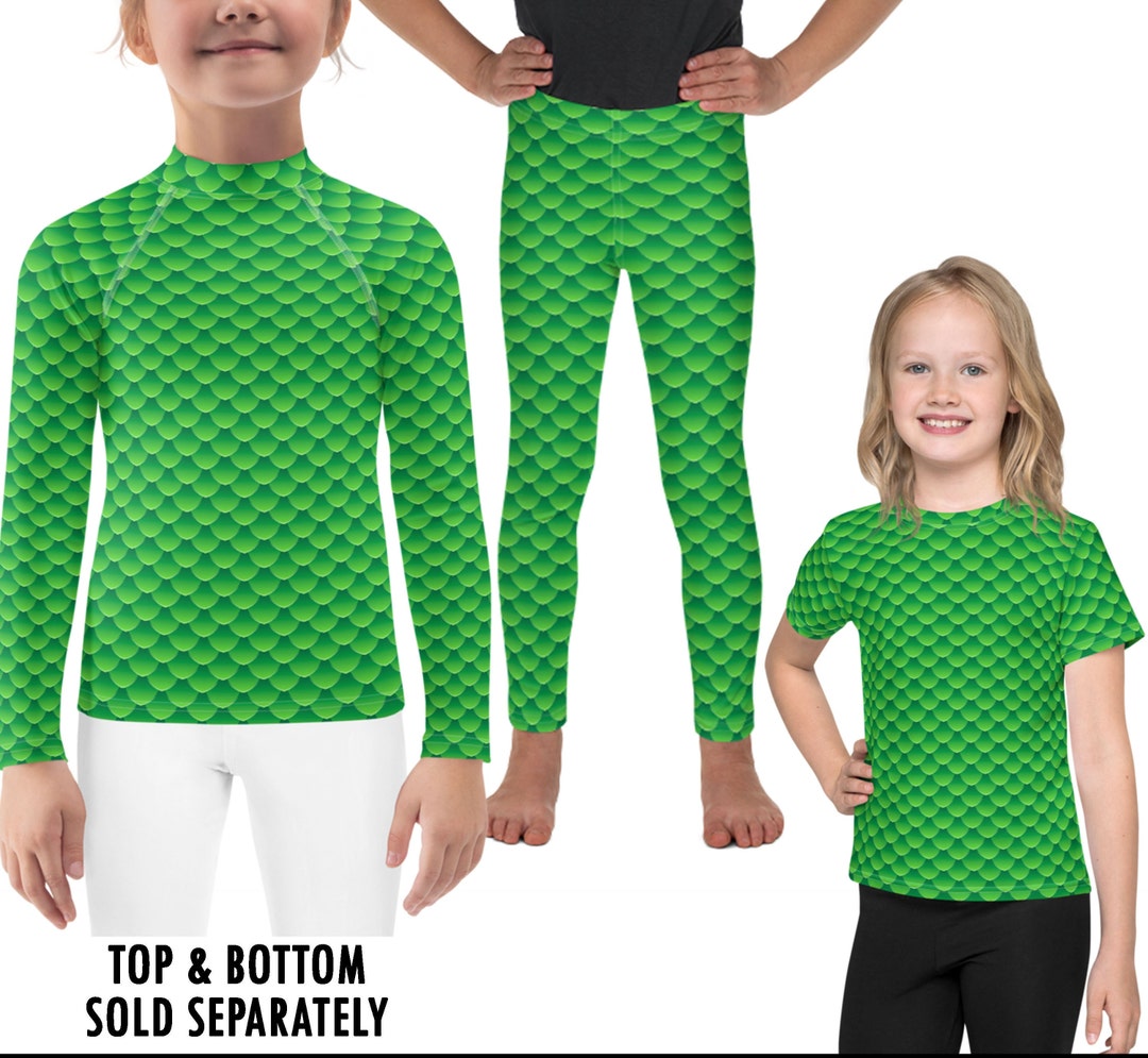 Sea Monster Luca Costume Mermaid Merman Fish Scale Dragon Dino ...