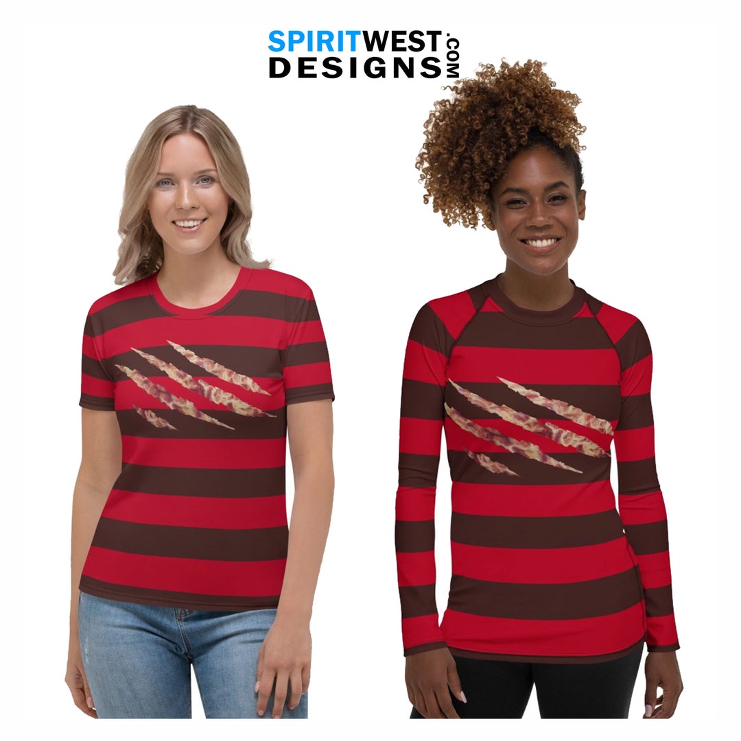 Serial Killer Costume Nightmare Horror Freddy Halloween Cosplay ...