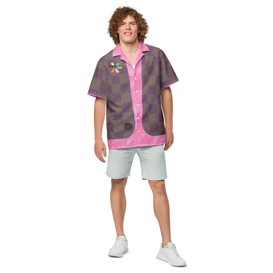 Bing Bong Costume 2XS - 6XL Plus Size Inside Out Pink Fur Print Polka ...
