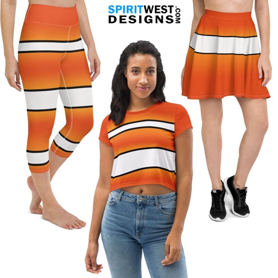 Clownfish Costume Cosplay Nemo Fish Costume Rundisney - Etsy