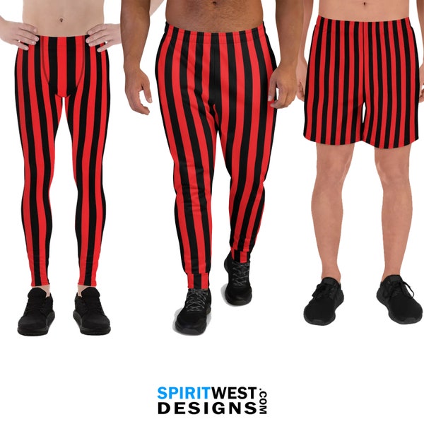 Red and Black Striped Pirate Pants - Etsy