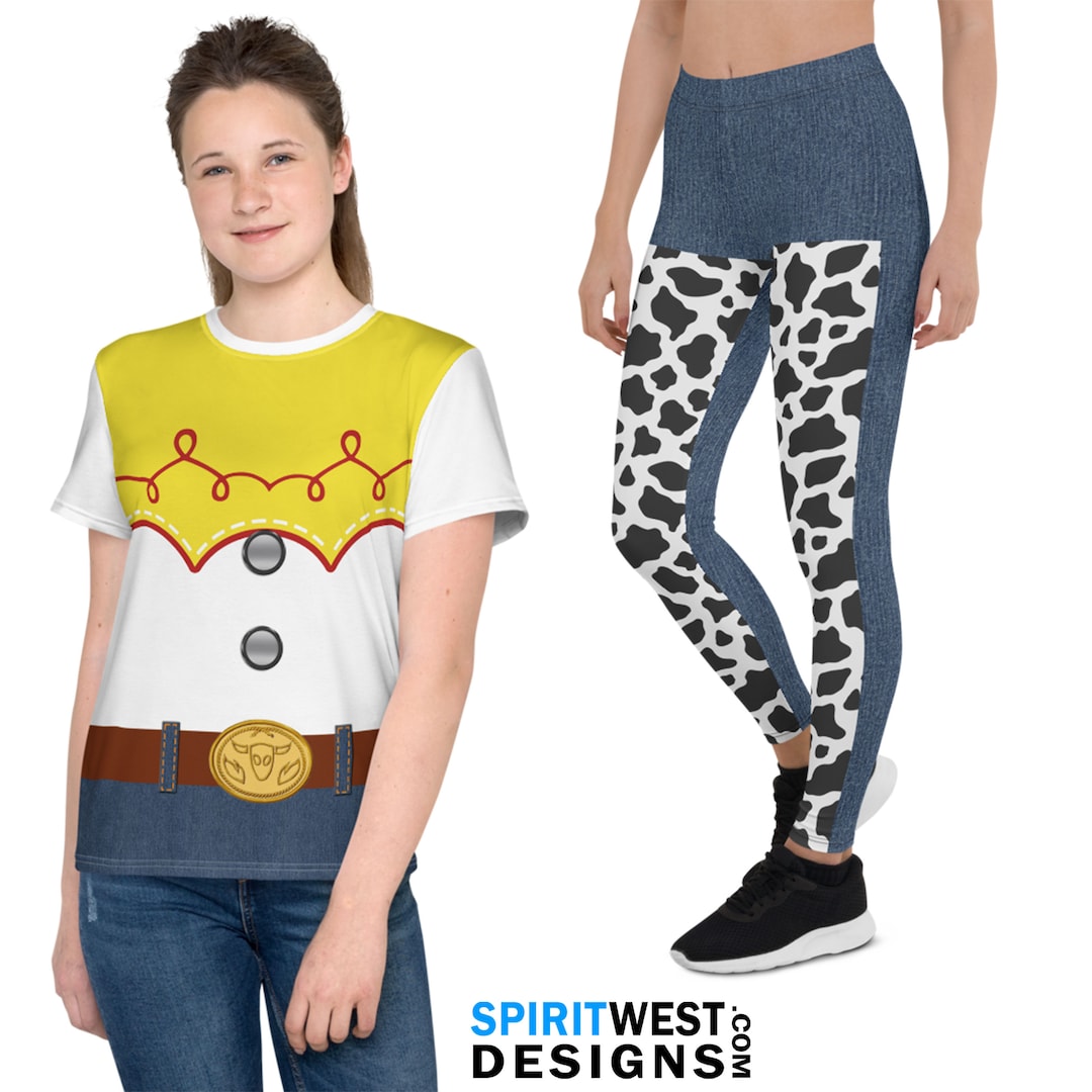 Jessie Costume Bazooka Jane Cowgirl Western Activewear Halloween ...