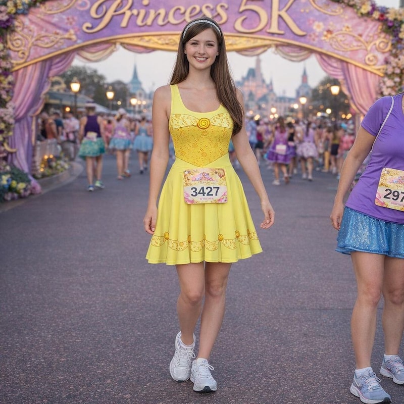 Belle Running - Etsy