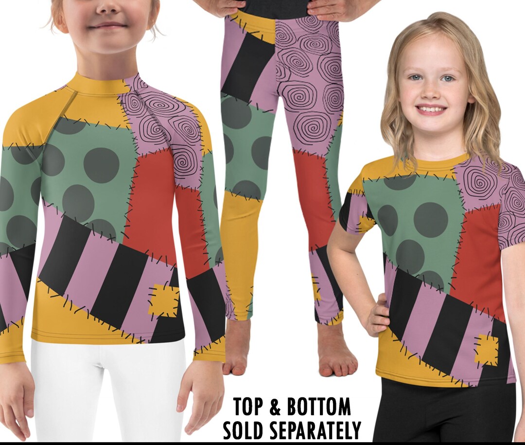 Nightmare Sally Costume Patchwork Ragdoll Dress up Zombie Cosplay ...