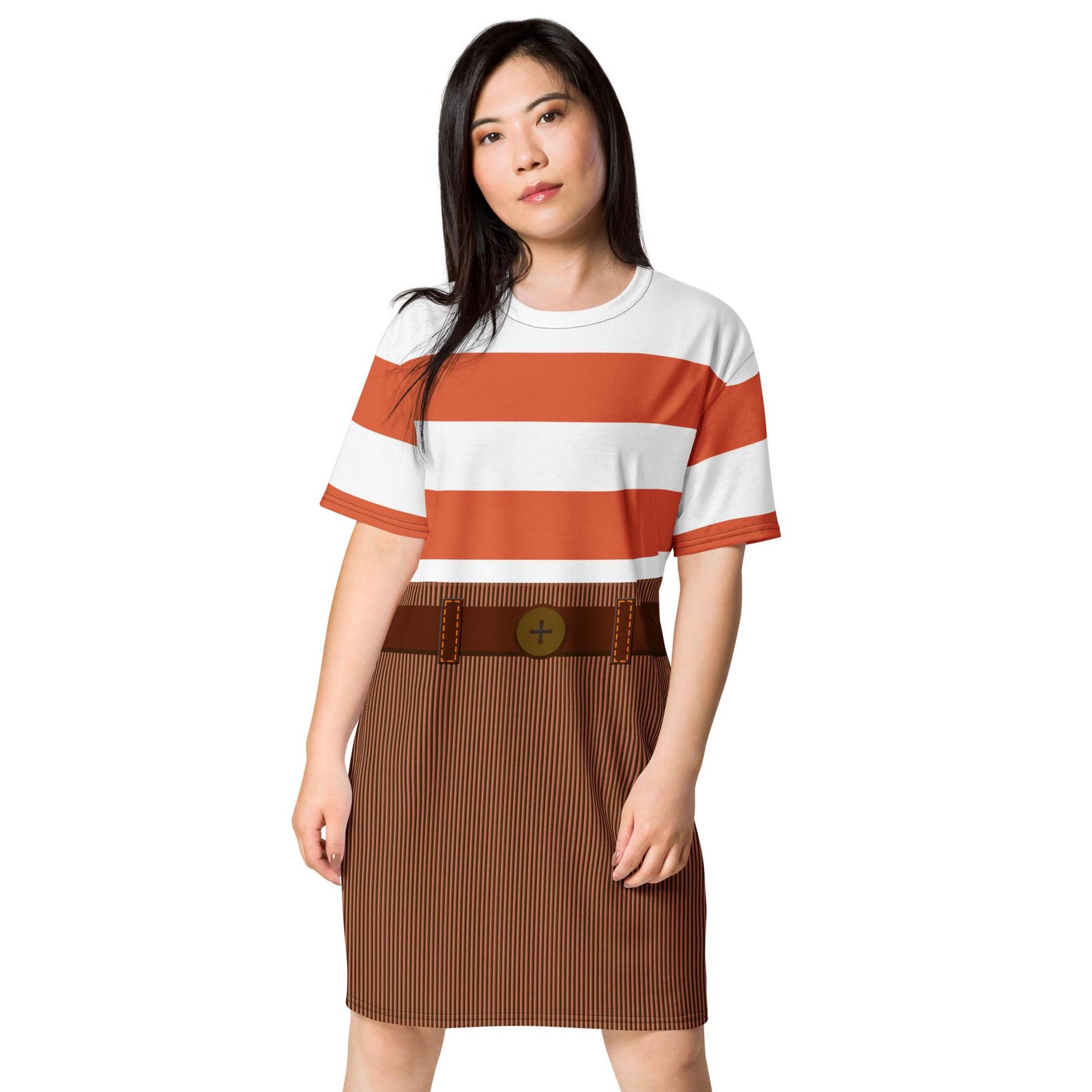 Anxiety Costume 2XS - 6XL Inside Out Emotion T-shirt Dress Dance Party ...