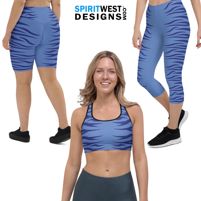 Blue Alien Costume Activewear Cosplay Festival Running Dance - Etsy