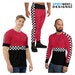 Men's Pit Crew Costume | Race Car Driver Costume Cosplay MMA Rashguard ...
