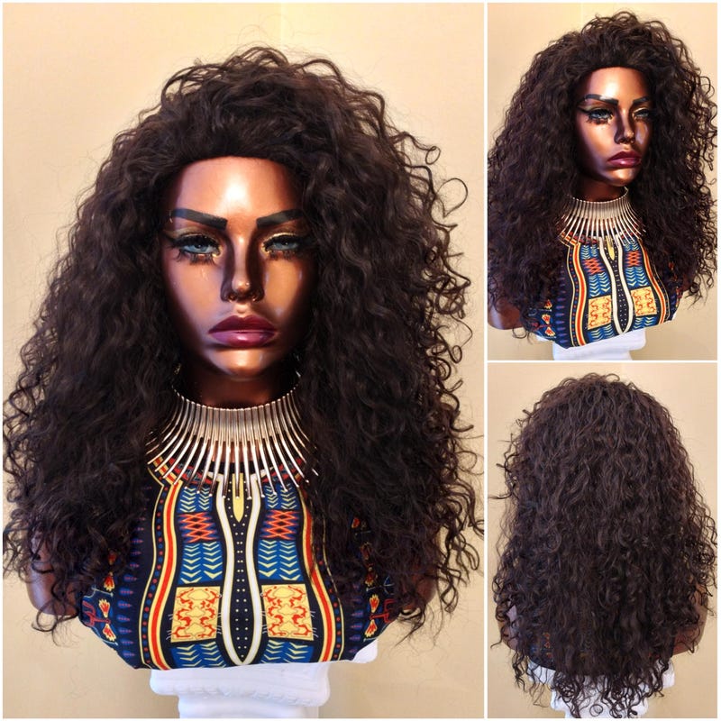 African American Half Wig - Etsy