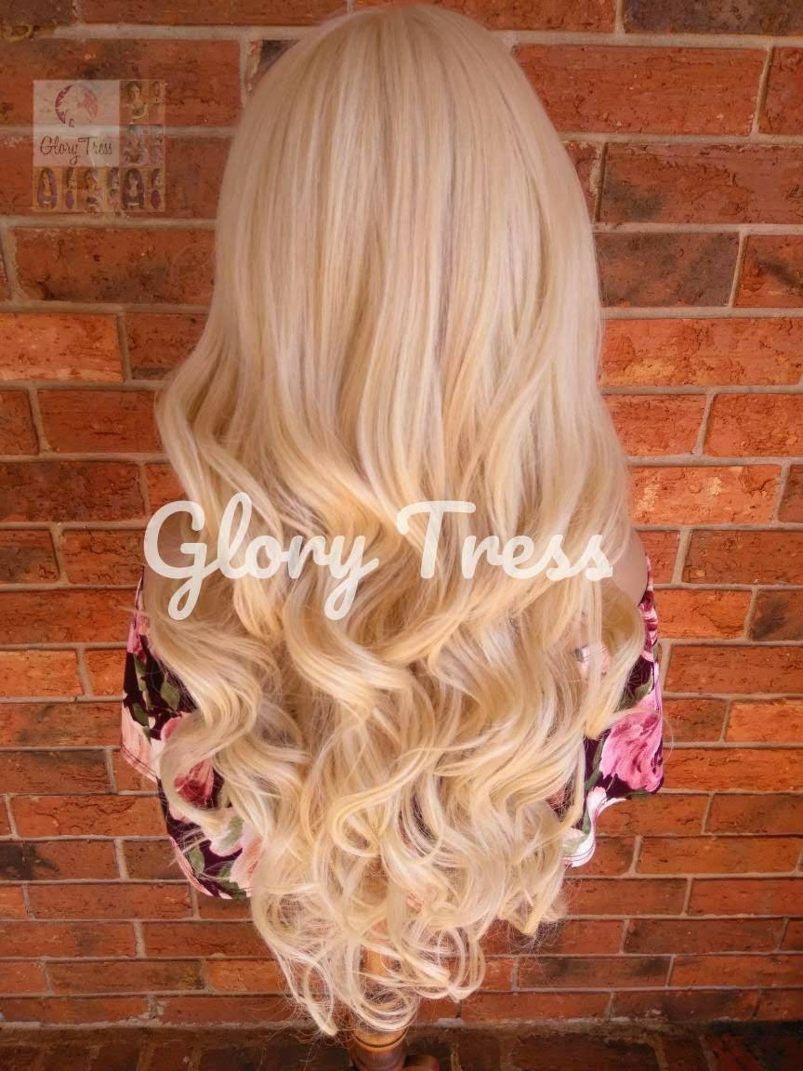 Lace Front Wig Wigs Glory Tress Human Hair Blended Wig - Etsy