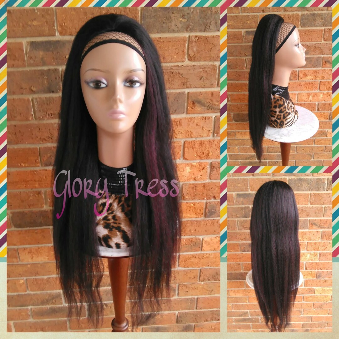 Straight Ponytail, Wigs, Long Drawstring Ponytail, Ponytail Extension ...